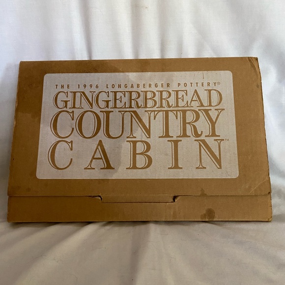 Longaberger | Kitchen | New Longaberger 996 Gingerbread Country Cabin ...